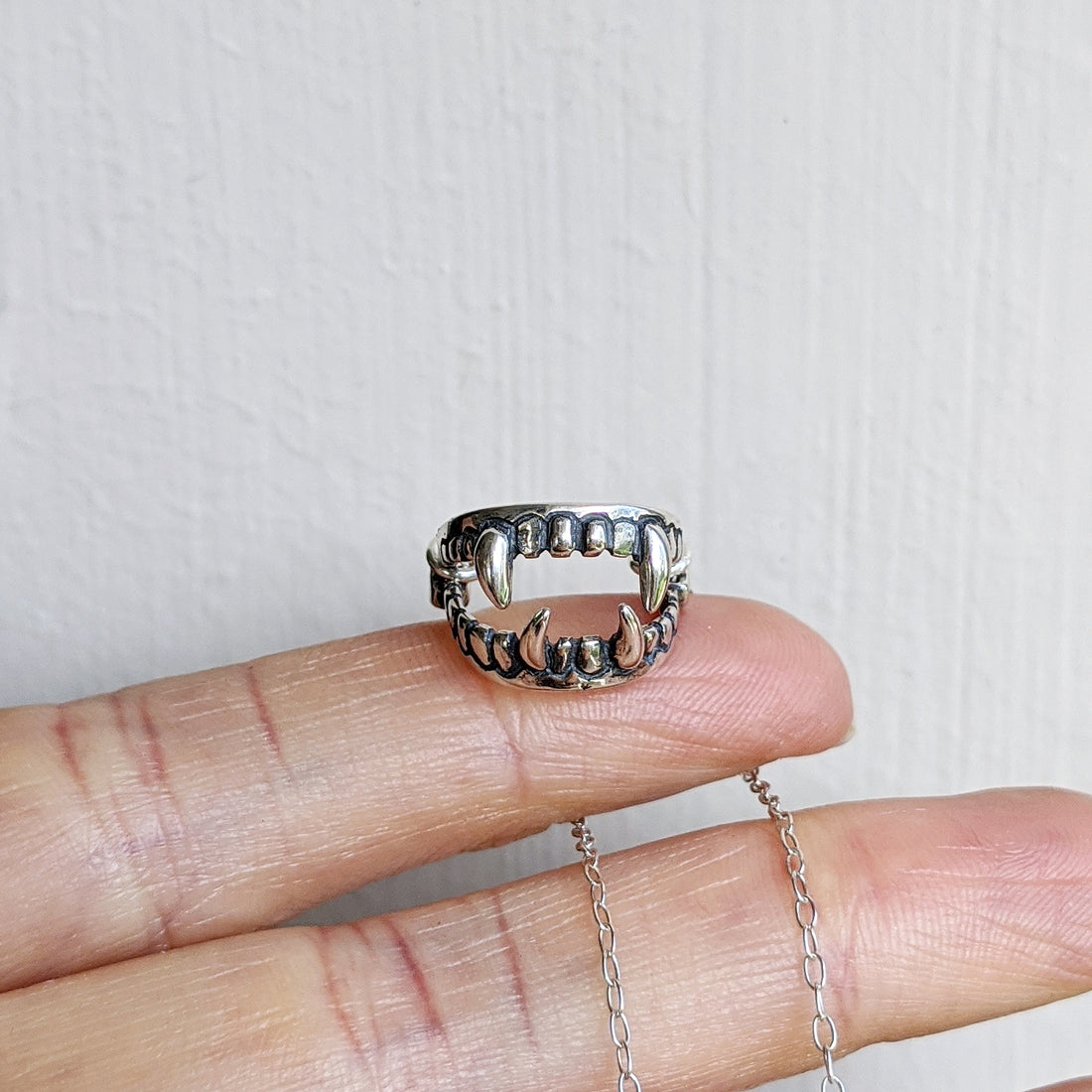 Vampire Fang Necklace – Leviticus Jewelry